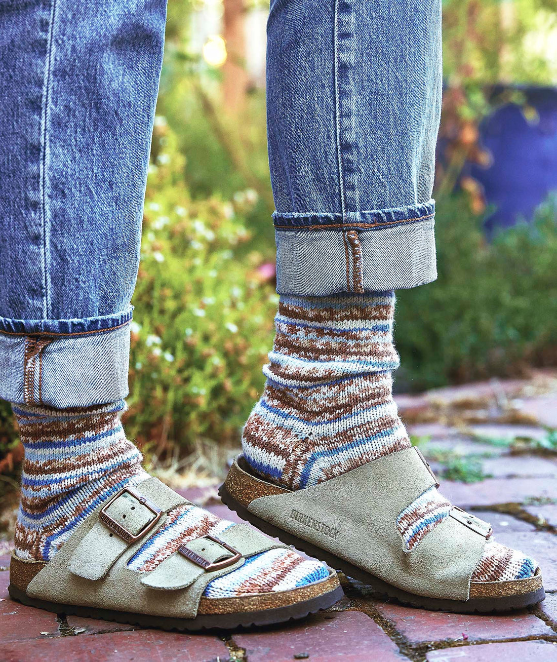 Basic Socks Using Regia 4-Ply Cotton Color – Churchmouse Yarns & Teas