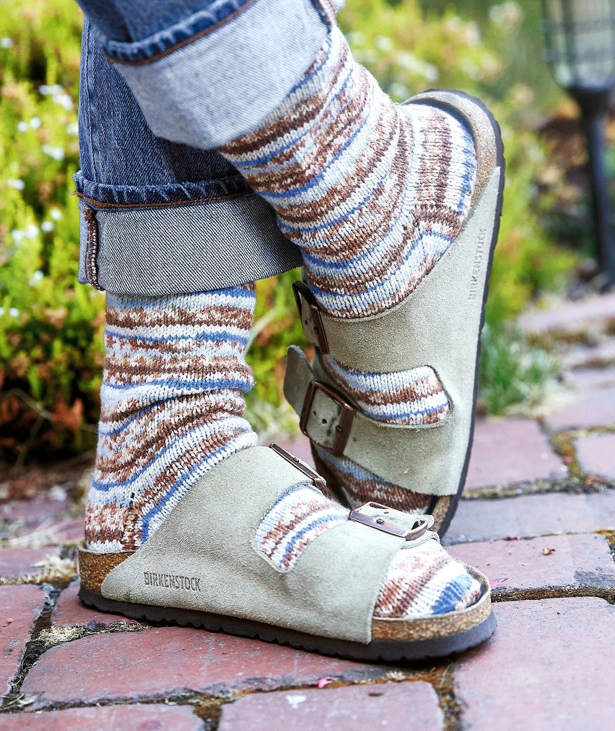 Basic Socks Using Regia 4-Ply Cotton Color – Churchmouse Yarns & Teas