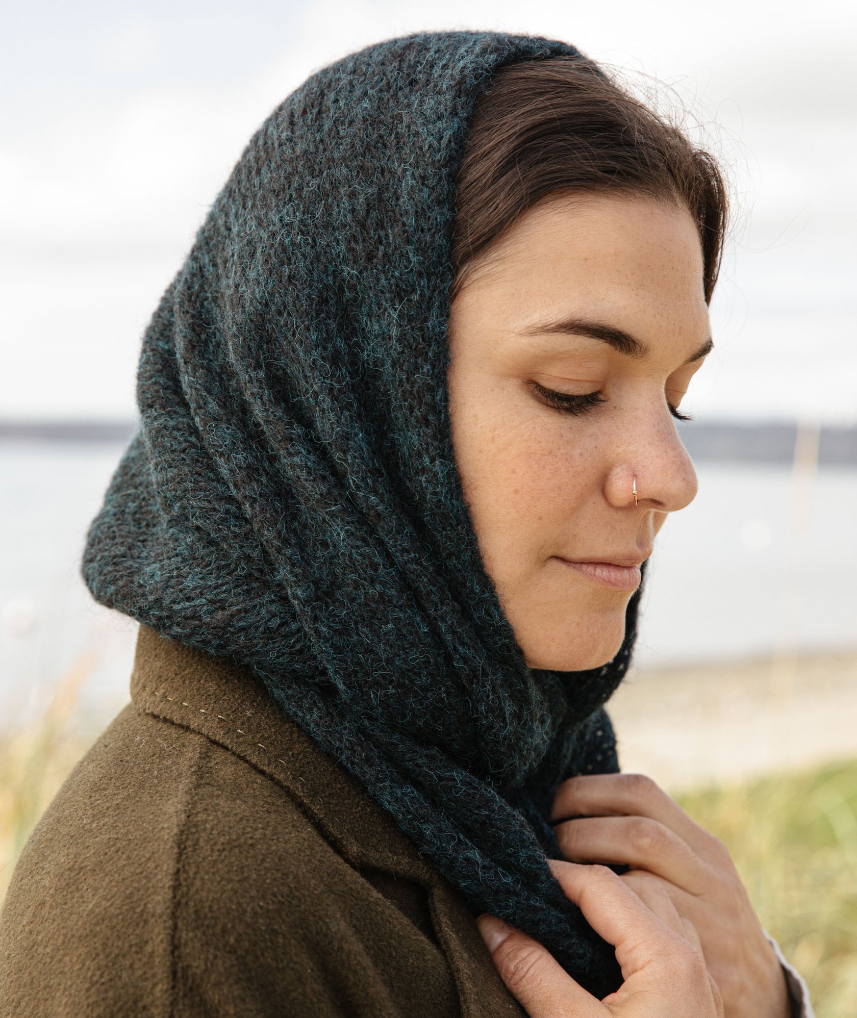 Mohair Bias Loop Using The Fibre Co. Cirro – Churchmouse Yarns & Teas