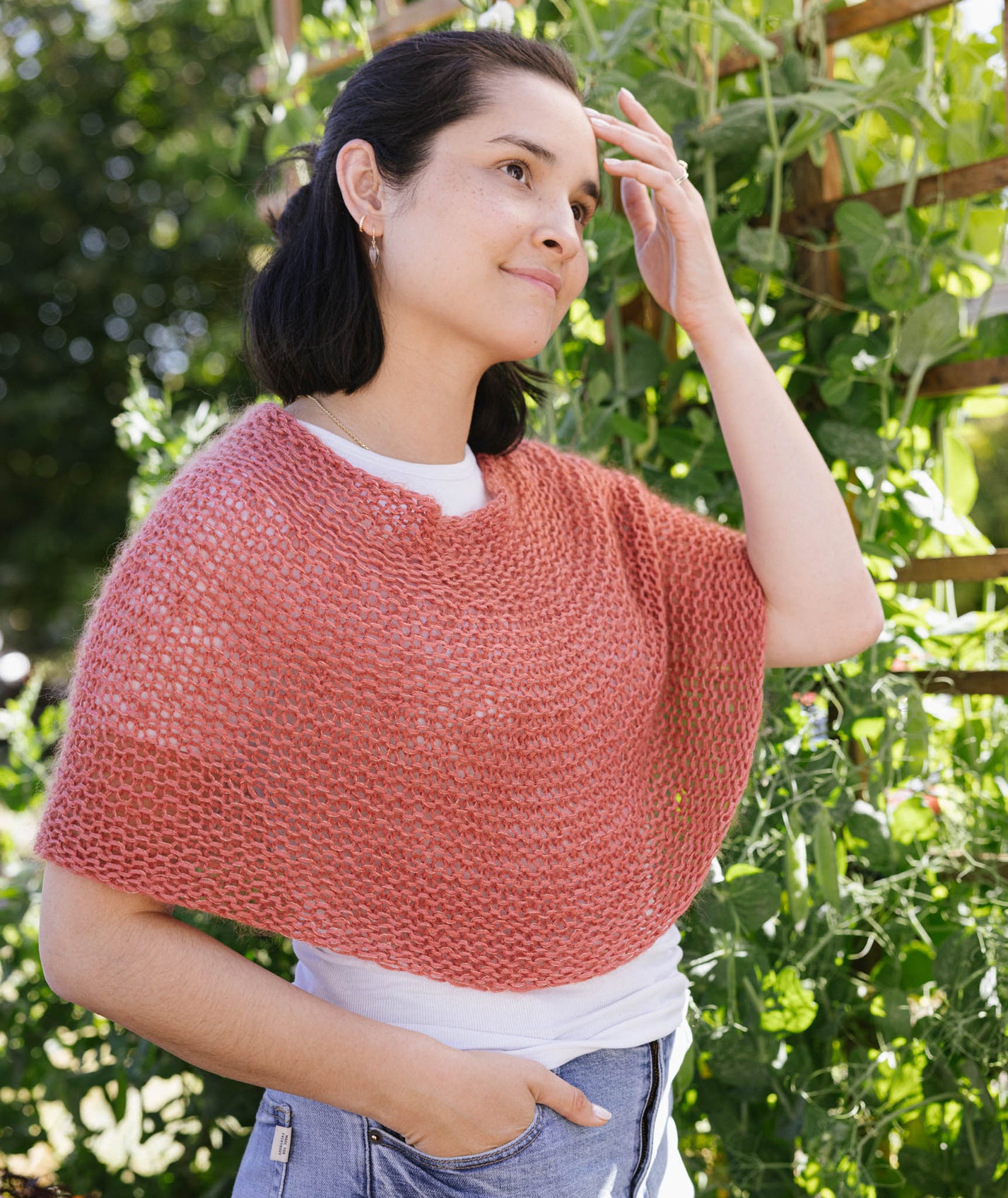 Shoulder Cozy Using Isager Palet and Silk Mohair – Churchmouse Yarns & Teas