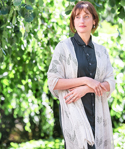 Chevron Lace Wrap & Scarf Pattern – Churchmouse Yarns & Teas