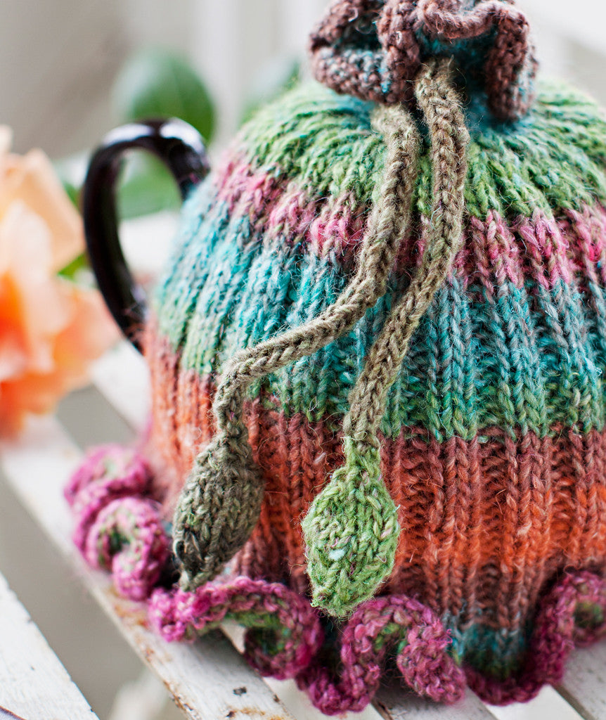 Ribbed & Ruffled Tea Cozies Pattern – Churchmouse Yarns & Teas