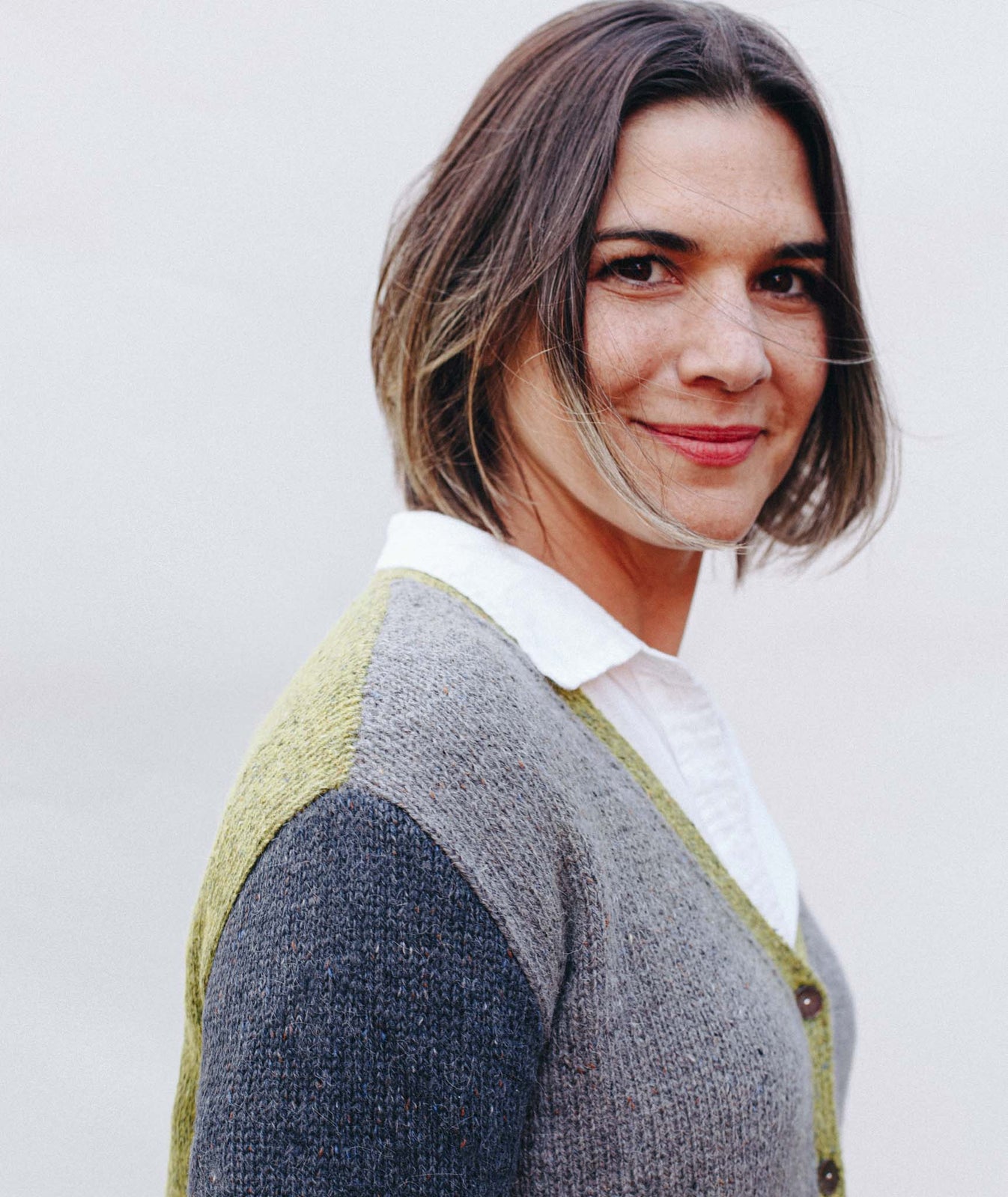 Go-To Cardigan: Colorblocked Using Rowan Felted Tweed – Churchmouse ...