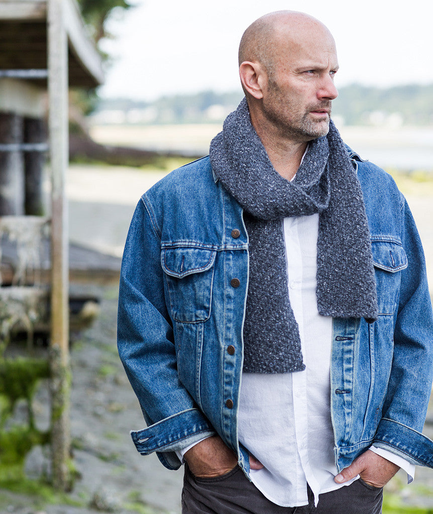 Walking Rib Cowl & Muffler – Churchmouse Yarns & Teas