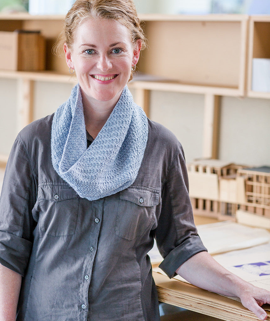 Walking Rib Cowl & Muffler – Churchmouse Yarns & Teas