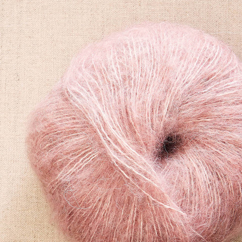 Diagonal Lace Scarf Using Rauma Alpakka Lin – Churchmouse Yarns & Teas