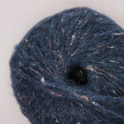 Easy Folded Poncho: Ribbed Cowl Version Using Rowan Fine Tweed Haze ...