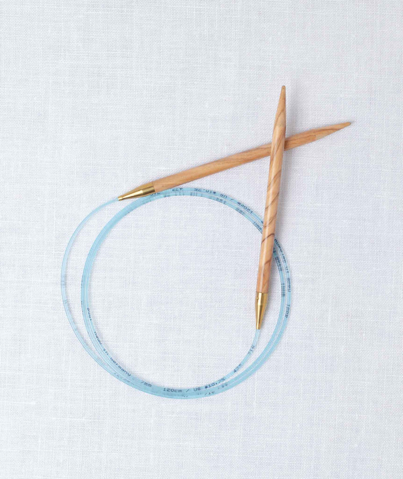 Addi Olive Wood - 47" Circulars – Churchmouse Yarns & Teas