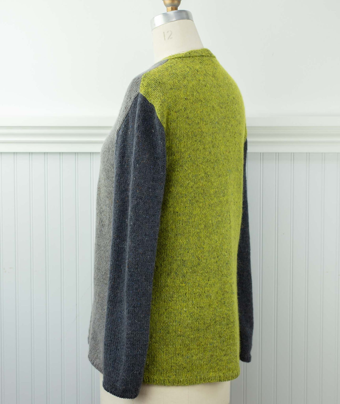 Go-To Cardigan: Colorblocked Using Rowan Felted Tweed – Churchmouse ...