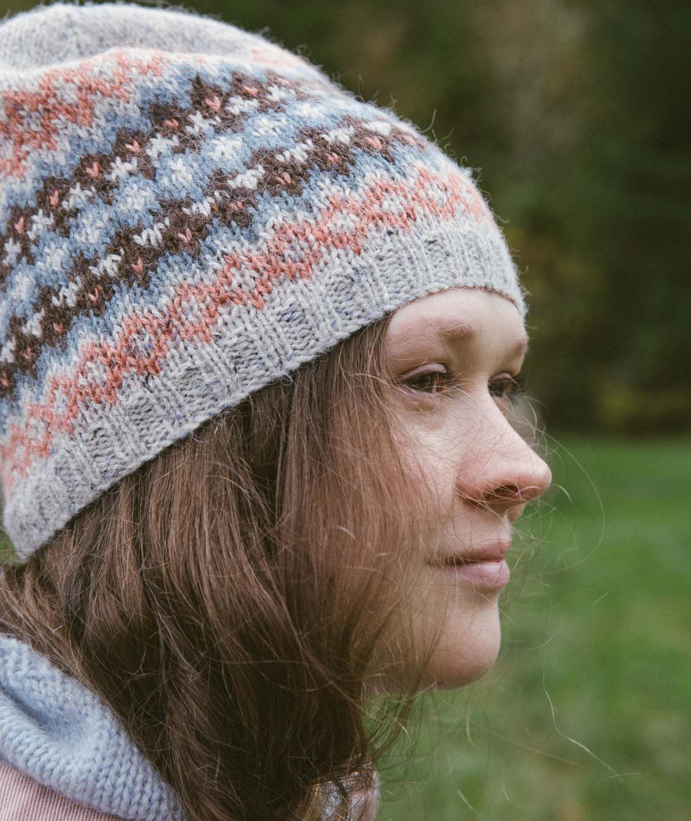 Colorwork Cap Using Rowan Felted Tweed – Churchmouse Yarns & Teas