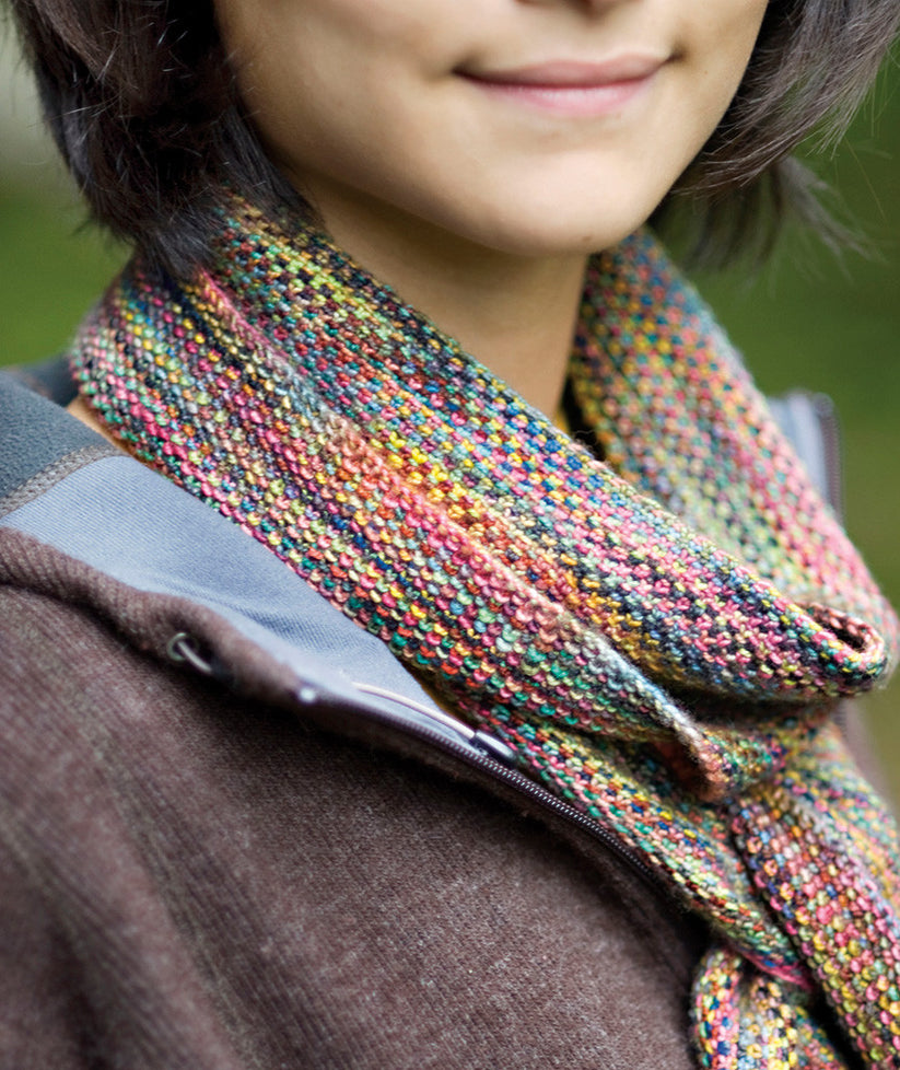 Linen Stitch Scarf using Koigu KPPPM and KPM – Churchmouse Yarns & Teas