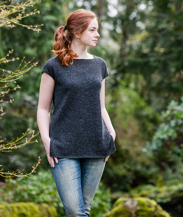 Simple Tee Using Rowan Kidsilk Haze – Churchmouse Yarns & Teas